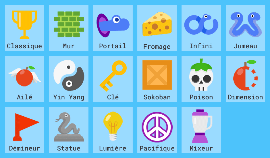 Snake.fr - Manuel pour jouer à Google Snake